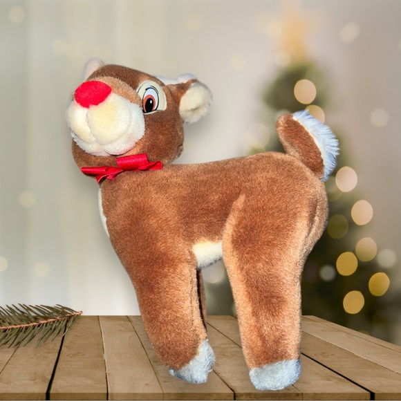 Applause | Toys | Vintage Applause Rudolph The Red Nosed Reindeer Plush ...